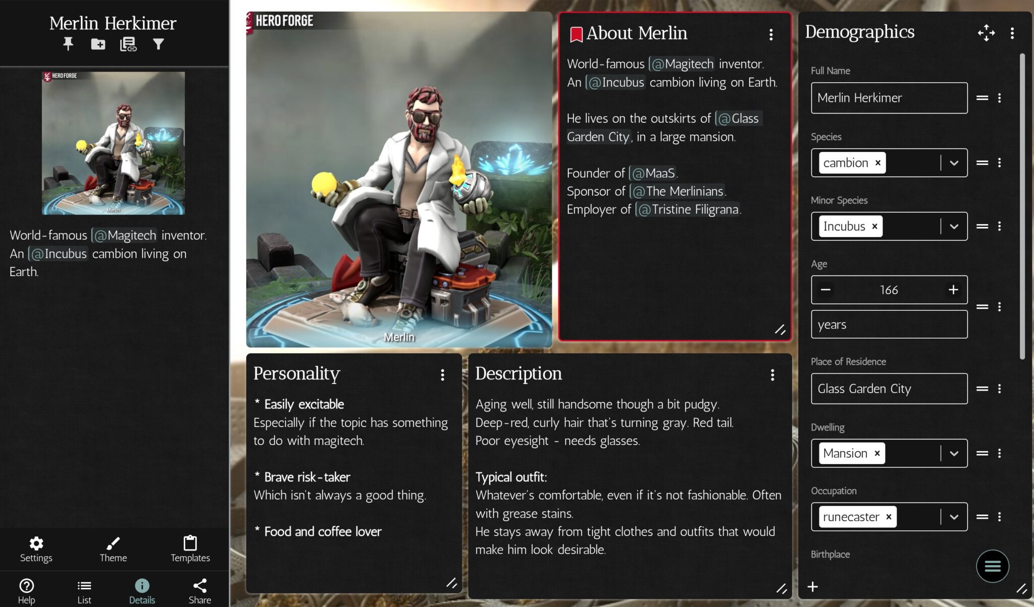 Campfire Writing App Tips and Tricks, part 2: Templates › Writing tips