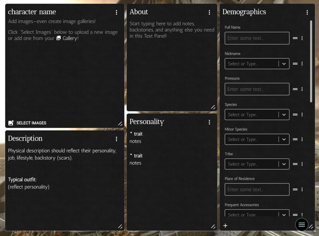 Campfire Writing App Tips and Tricks, part 2: Templates › Writing tips